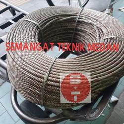 Jual 4mm KABEL SELING SLING TALI KAWAT LAPIS BAJA STEEL WIRE ROPE 4 mm ECER - Kota Medan ...