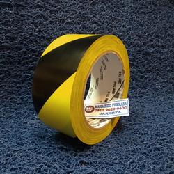 Jual 3M 766 kuning hitam original floor marking tape lakban lantai 2 inch - Kota Tangerang ...