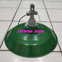 Jual MASKO KAP LAMPU GANTUNG HIJAU PVC FITTING 14" E27 FITING WD - PUTIH - Kab. Tangerang - Alat ...
