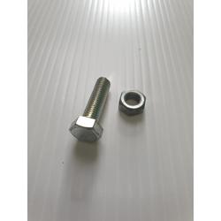 Jual Baut Mur Putih M7x25 BMP M7 x 25 Baut Mur Besi Galvanis Set - Jakarta Barat - SLF | Tokopedia