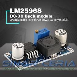 Jual LM2596 adjustable DC-DC step down module ultra compact input 3-40V out - Kota Semarang ...