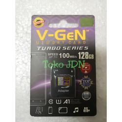 Jual Micro SD V-GeN Turbo 128GB 100MB/S Micro SD Memory Card VGEN ...