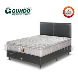 Jual Spring bed New Prima 160x200 cm Atlantic style Full set - Guhdo - Putih - Kota Tangerang ...