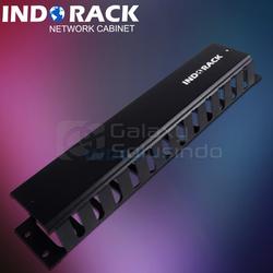 Jual WM01 - Wire Management Panel 1U - 19Inch - INDORACK - Jakarta ...