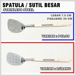 Jual SUBRON Spatula Sodet Sutil Centong Stainless Besar Katel Kuali Wok ...