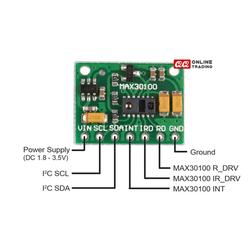 Jual MAX30100 heart rate pulse oximeter sensor - Kota Manado - DT ...