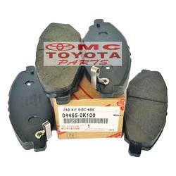 Jual Kampas Rem Brake Pad Depan Innova KUN40 TGN4 ORI 04465-0K100 - Jakarta Pusat - Toyota Lexus ...
