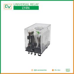Jual Set Relay LY4N 220VAC + Socket 14 pin / LY4 220Vac - relay saja ...