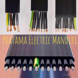 Jual PVC Flat Cable Kabel Flat H07VVH6-F 12x1,5mm 12G1,5 Potongan ...