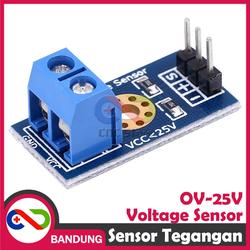 Promo SENSOR TEGANGAN VOLTAGE SENSOR DC 0-25V ARDUINO RASPBERRY PI ...