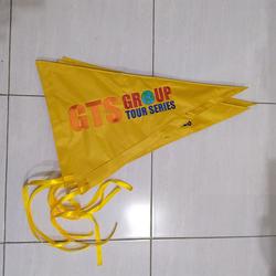Jual Custom Bendera Segitiga Tour Guide/ Bendera Travel/ Bendera ...