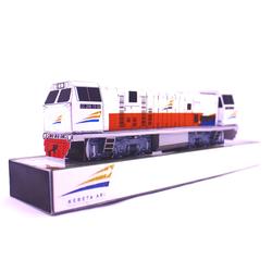 Jual Miniatur papercraft Kereta api kertas CC201 - Kota Bandung - Chie ...