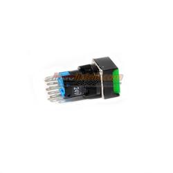 Promo Push Button LED 16mm Push Lock 24 VDC Persegi LA16J-22DS TAB ...