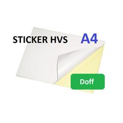 Jual Kertas Stiker HVS UK. A4 / Printable Sticker Label Resi Label ...