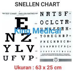 Jual Snellen Chart Tes Mata Pemeriksaan Visus - Kota Bekasi - Harmony ...
