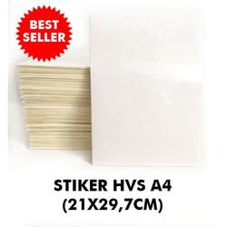 Promo STIKER LABEL A4 ISI 50 LEMBAR / KERTAS STICKER UKURAN A4 - STIKER ...