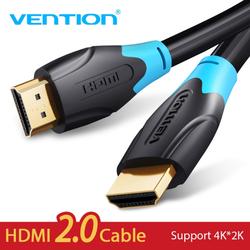 Jual Vention [AACBJ 5M] Kabel HDMI 3D v2.0 4K UHD High Speed Quality - Bulat AAC - Jakarta Barat ...