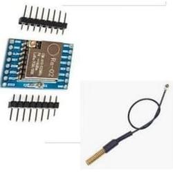 Jual Modul Lora Ra-02 Ra02 SX1278 Wireless 433MHz SPI include antenna ...