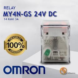 Jual OMRON Relay MY4N-GS MY4N 24VDC 24V dan Socket PYF14A-E ORIGINAL - Jakarta Barat - Pratama ...