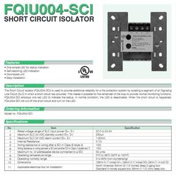 Jual Modul integlex Nohmi FQIU004-SCI Short Circuit Isolator fire alarm system - Jakarta Pusat ...