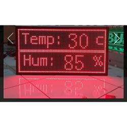 Jual Led Display untuk suhu / temperatur dan kelembaban / humidity ...