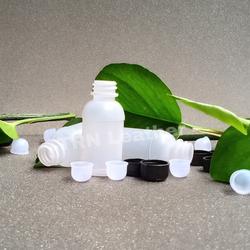 Jual BOTOL SAMPEL PLASTIK 50 ML LENGKAP DENGAN TUTUP DOUBLE SIL ...