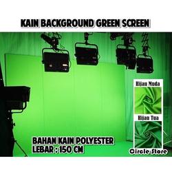 Jual Kain Premium Background Green Screen / Chroma Key Green Screen ...