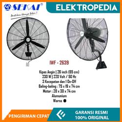 Jual SEKAI 26 inch Wall Fan Industrial - IWF2639 - Jakarta Utara ...