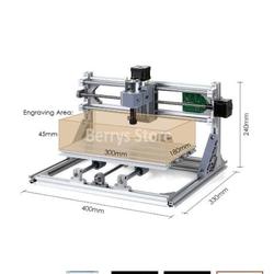 Jual CNC Router 3018 Mini Mesin CNC PCB Milling 300*180*45 mm with ...