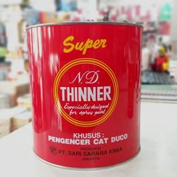 Jual Thinner Sakura Merah ND 1 Galon 5 liter Pengencer Cat Besi Kayu ...