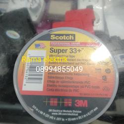 Jual ORIGINAL 3M Scotch Super 33+ Vinyl Electrical Tape - Isolasi ...