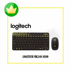 Jual Logitech Wireless Mouse Keyboard MK240 / Combo / MK 240 nano ...