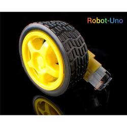 Promo MOTOR DC GEARBOX L SHAPE SINGLE SHAFT SMART CAR + RODA - Kota ...