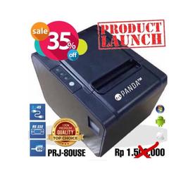 Promo POS MINI PRINTER KASIR 80MM THERMAL PANDA PRJ-80US(USB+SERIAL+CUTTER) Cicil 0% 3x ...