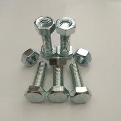 Jual Baut Mur Putih M12x50 BMP M12 x 50 Baut Mur Besi Galvanis Set - Jakarta Barat - SLF | Tokopedia