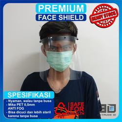 Jual jaring face shield hitam pelindung muka alat safety perkebunan ...