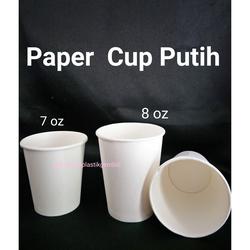 Jual paper cup/gelas kertas 8 oz putih polos tanpa tutup - Jakarta Selatan - SAri pLastik 2 ...