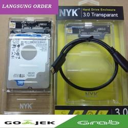 Jual NYK Casing HD USB 3.0 Transparan - Casing harddisk eksternal ...