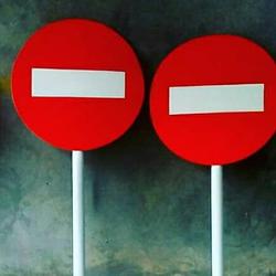 Jual Sign Forbidden Rambu Dilarang Masuk - Kota Surabaya - Piramida ...