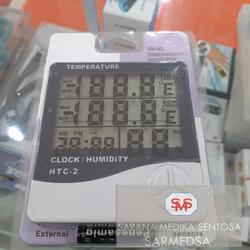 Jual Higrometer HTC-1 HTC-2 Termometer Jam Digital Alat Ukur Suhu Ruangan - HTC-2 - Jakarta ...