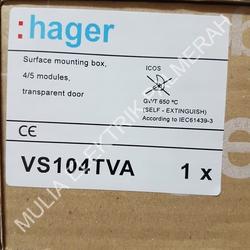 Promo Hager Box MCB 4 Group Outbow Transparant - VS104TVA - Jakarta ...