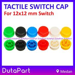 Jual Tactile Switch Push Button 12x12x7.3 mm 12x12 FREE KEY CAP PILIH ...