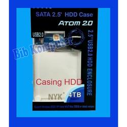 Jual Casing HDD Hardisk Eksternal NYK 2.5 USB 2.0 Transparan external ...