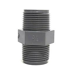 Jual DOUBLE NEPEL PLASTIK / PVC 1/2" INCH X 1/2" INCH - DOBEL NIPPLE ...
