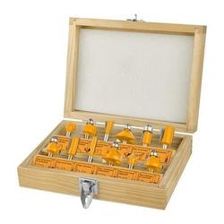 Jual Router Bit 6mm Set 12pcs INGCO AKRT1201 Mata Mesin Profil Kayu ...