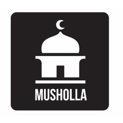 Jual Acrylic Sign Signage MUSHOLLA BATAS SUCI WUDHU Rambu Simbol ...