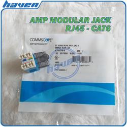 Jual AMP Commscope SL110 Series Modular Jack RJ45 Cat6 Cat.6 1375055-2 ...