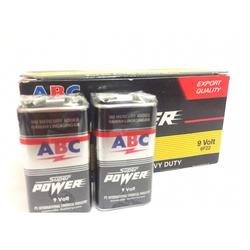 Jual Baterai ABC 9 volt super power / baterai kotak 9 volt - Kab ...