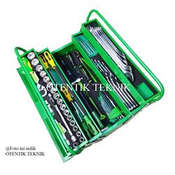 Jual TEKIRO TOOL SET MEKANIK 60PCS BOX PLASTIK - KUNCI SET 60 PCS MECHANIC - Jakarta Barat ...