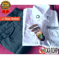 Jual Baju PDH Security Seragam Satpam Hitam Putih - Kota Malang - QOLBU ...